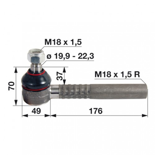 KONČNIK VOLANA MF LANDINI JD 3426336M1
