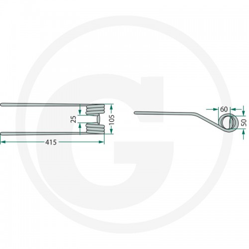 KRAK VZMETNI PAJEK KRONE (RUMEN)